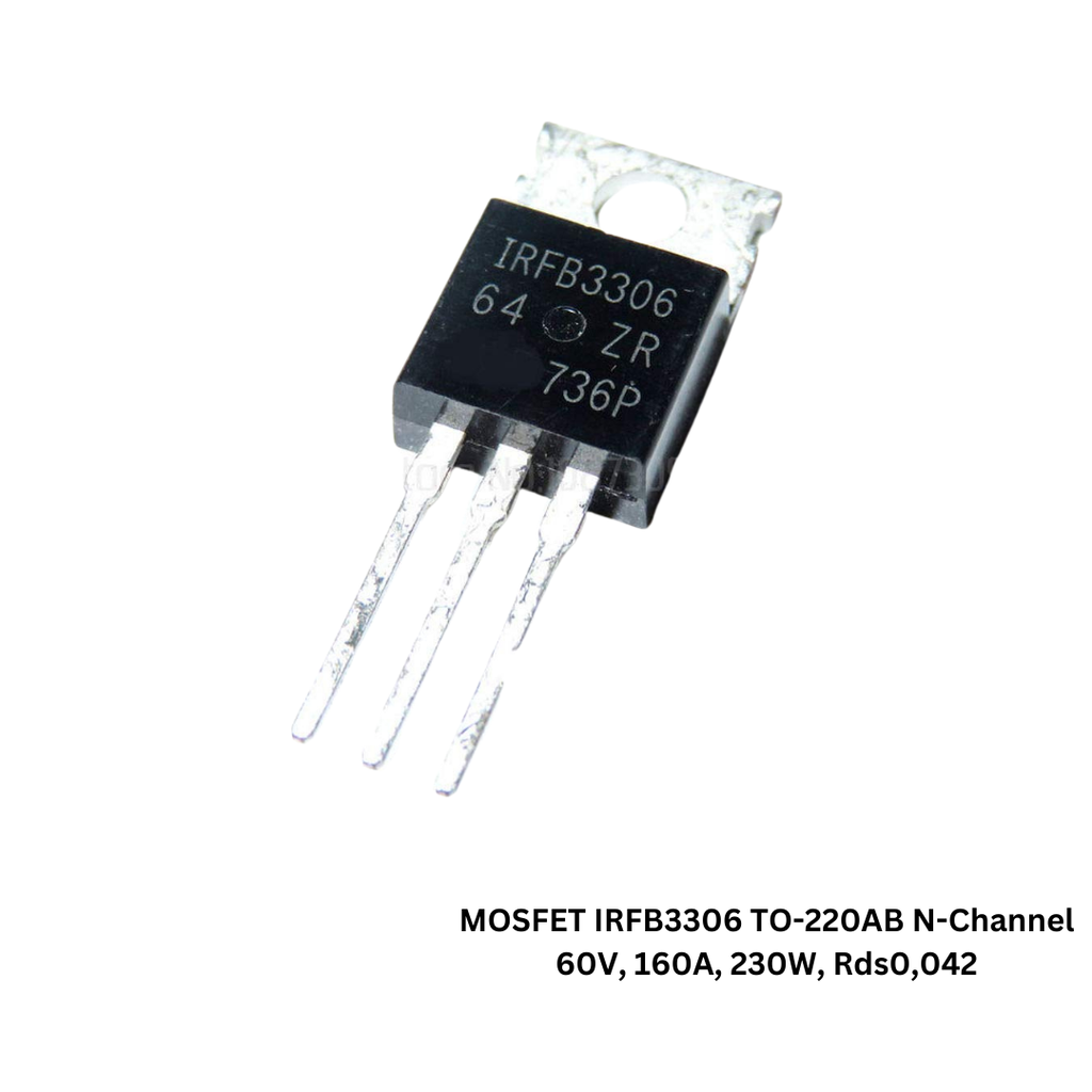 DanounTech - Buy Mosfet IRFB3306 TO-220AB N-Channel 60V, 160A, 230W ...