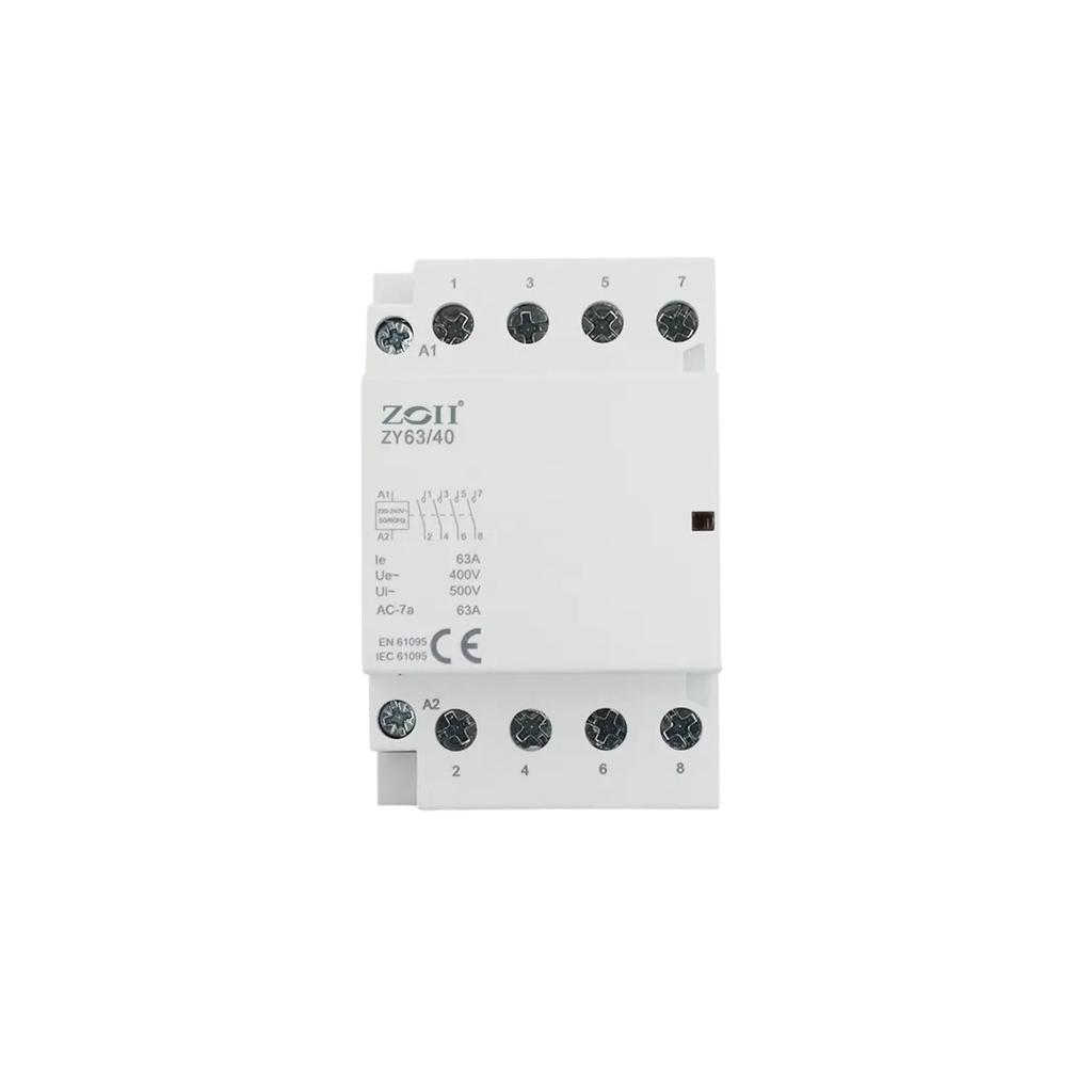 ZOII Contactor 4P 63A 2NO 2NC