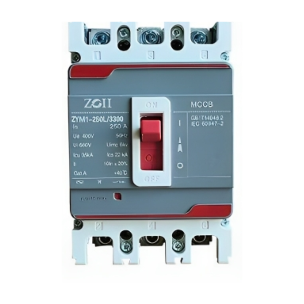 ZOII MCCB Breaker 4 Pole AC