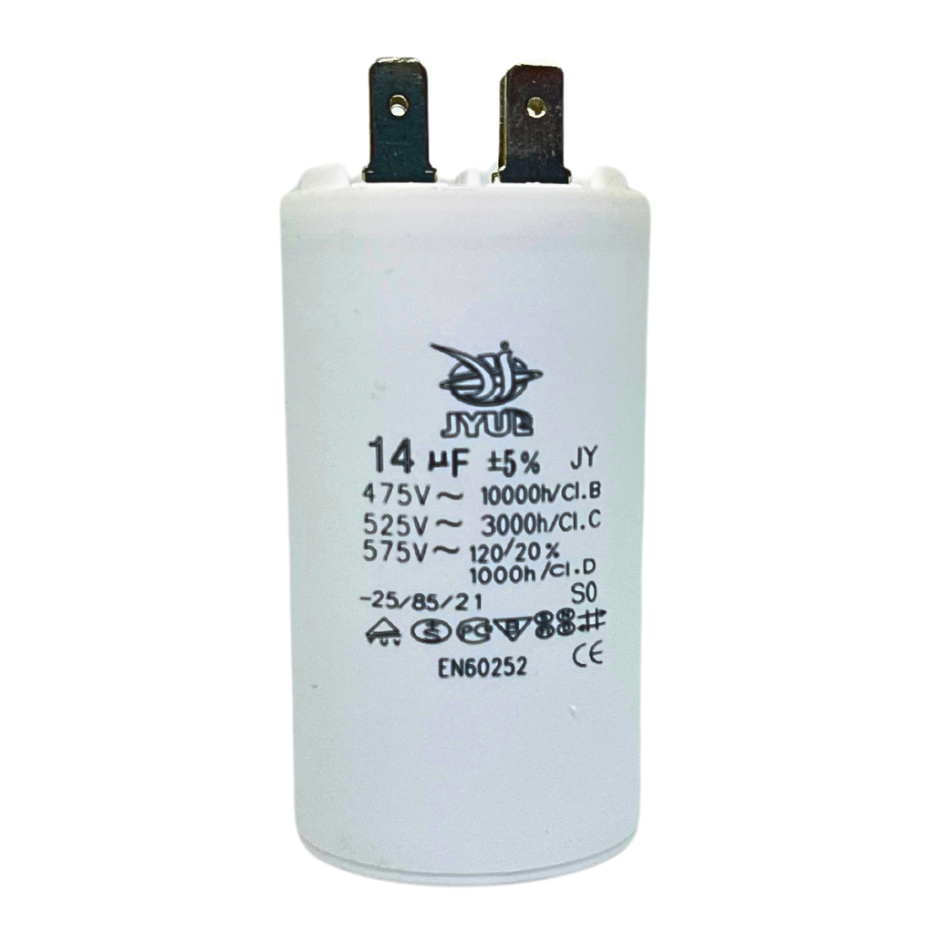 JYUL CBB60 CAPACITOR -2+2PIN CLASS B 14uf-475V 40*70
