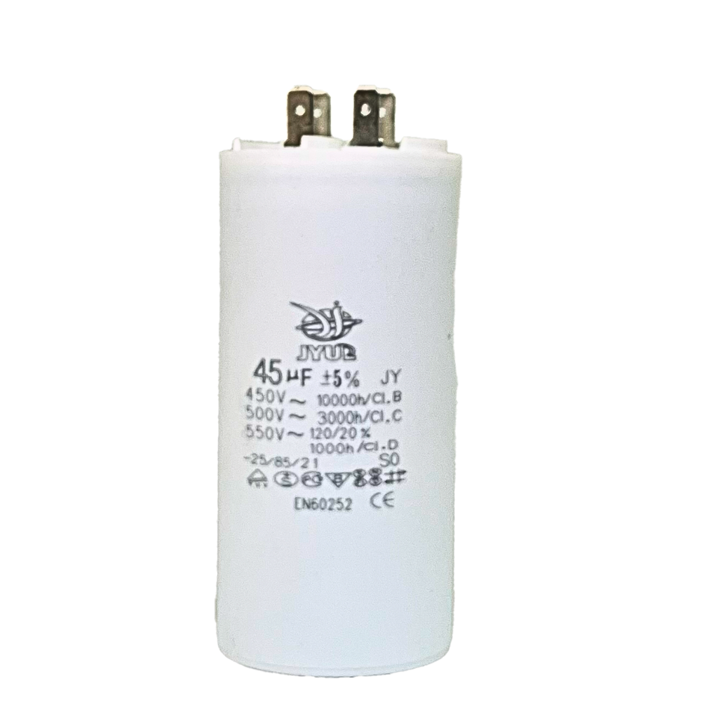 JYUL CBB60 CAPACITOR -2+2PIN CLASS B 45uf-450V 50*100