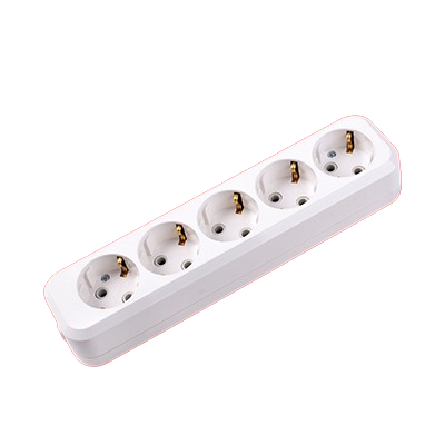 YAWEITAI "5 gang socket with earthing,16A 250V
