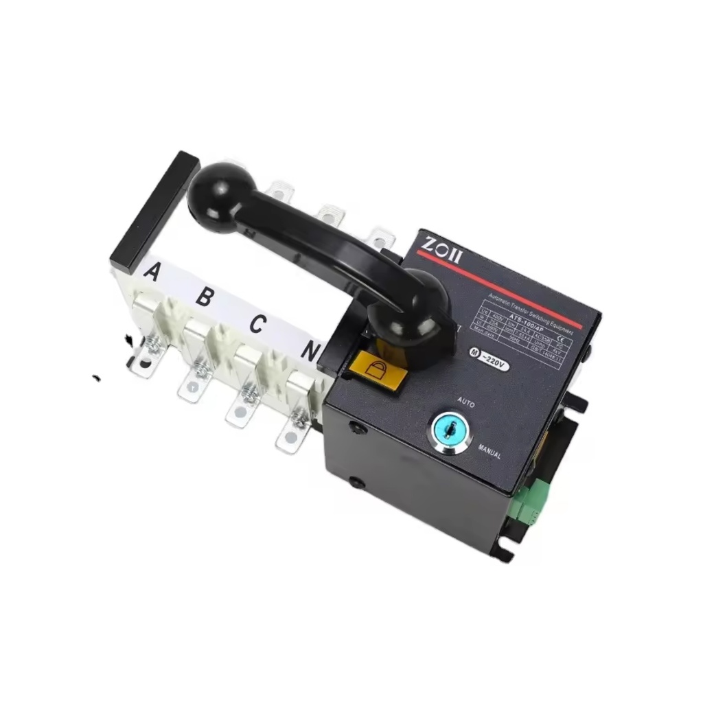 ZOII ATS 4P 100A with lock